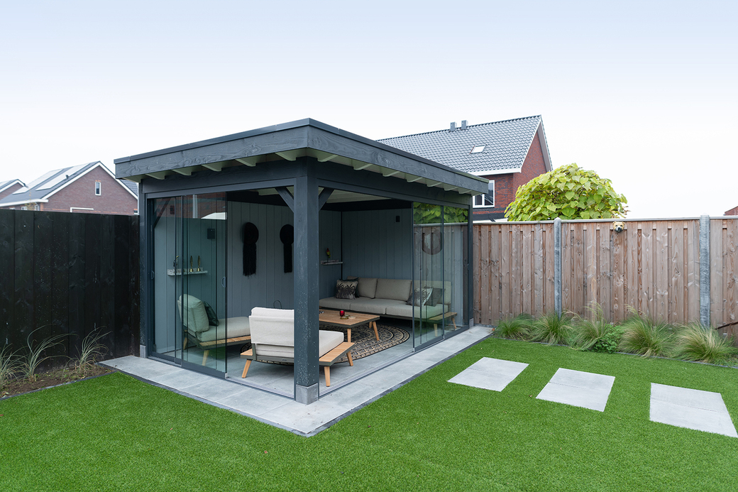 Moderne tuinkamer in Ede - BG Buitenverblijven