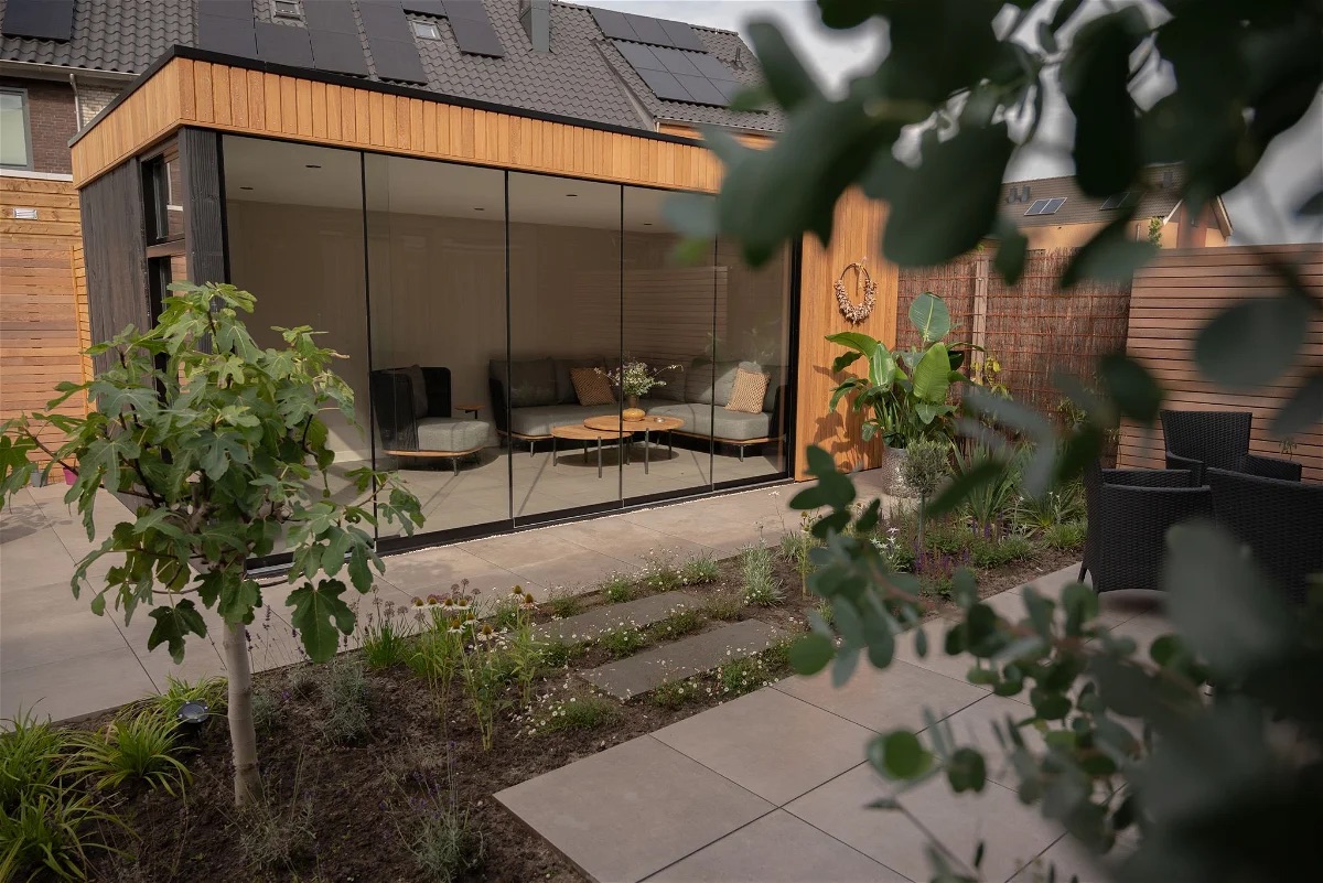Moderne tuinkamer voorthuizen - BG Buitenverblijven